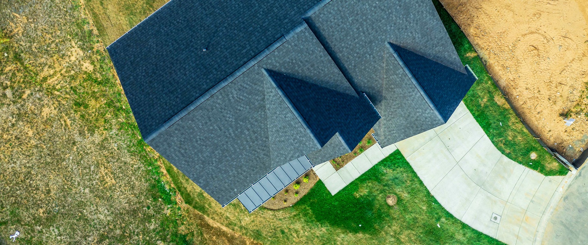 What are the four basic roof types?